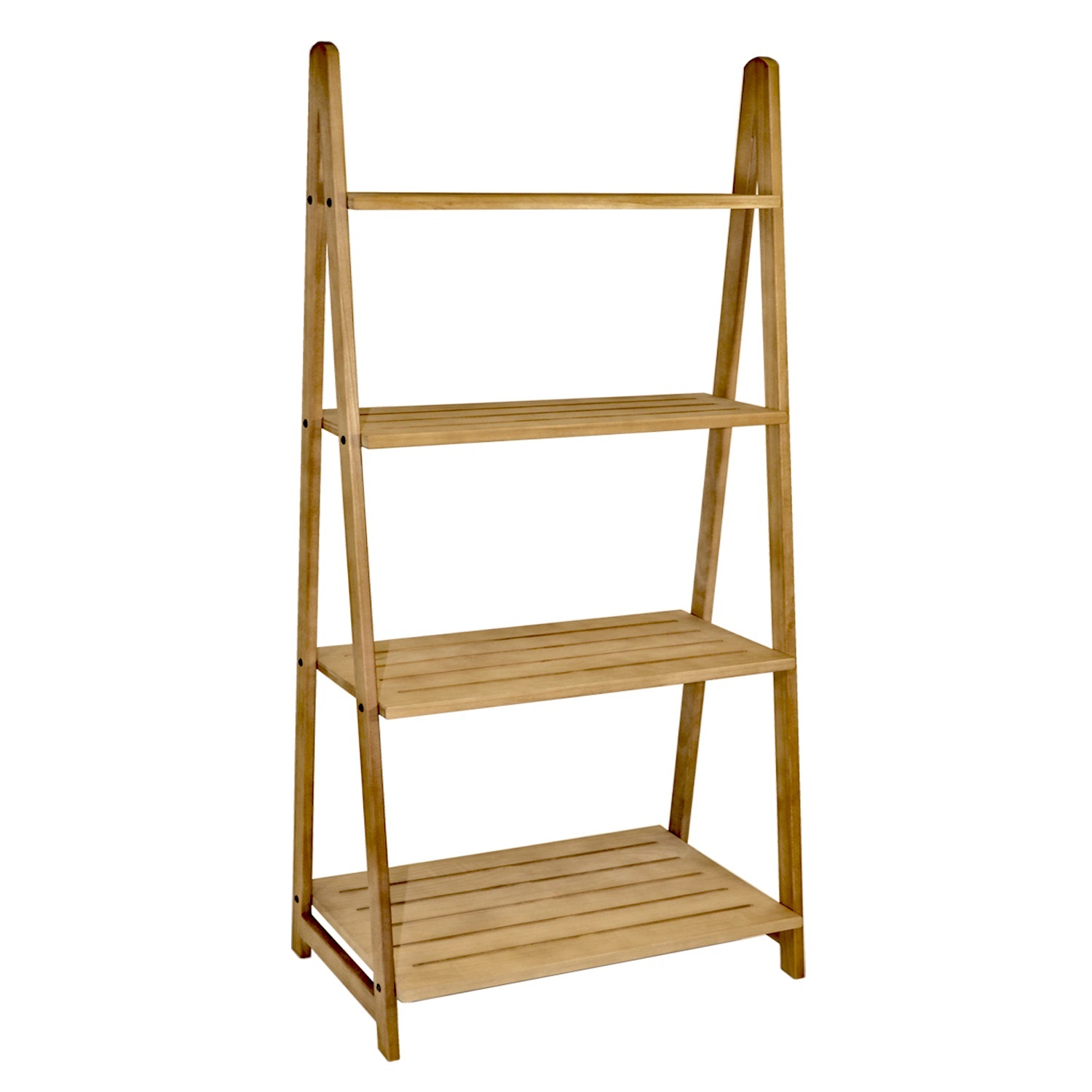 NEG Wandregal/Leiterregal BULMER (braun) Regal aus Echtholz | Regale ...